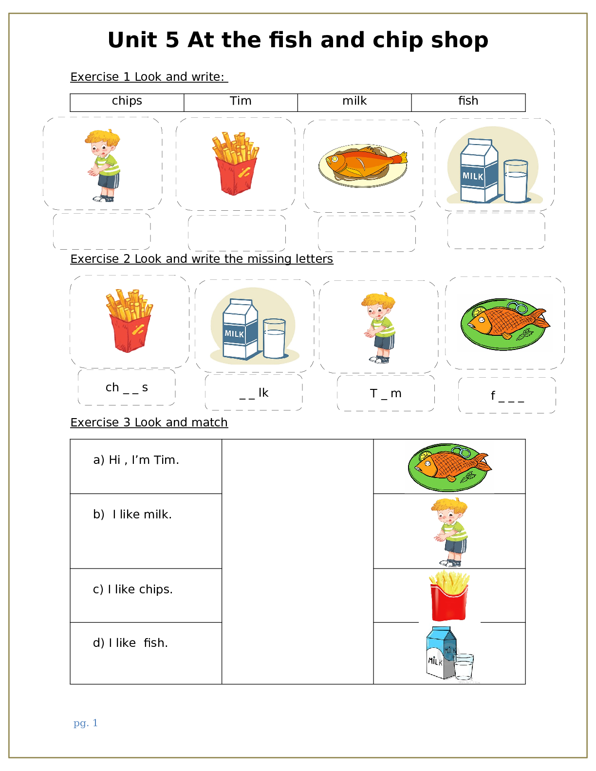 Sách bài tập bổ trợ Tiếng Anh 1 – Macmillan Education- Unit 5